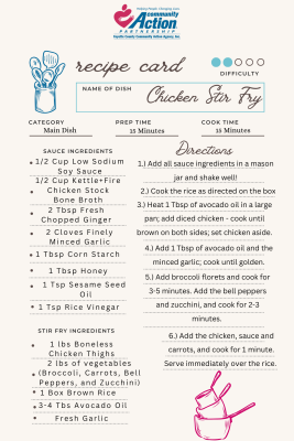 Chicken Stir Fry Recipe - FCCAA